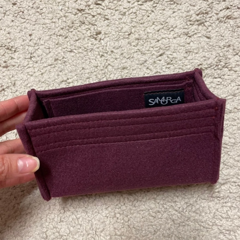 Samorga Organizer For Chanel Mini Square - Gem